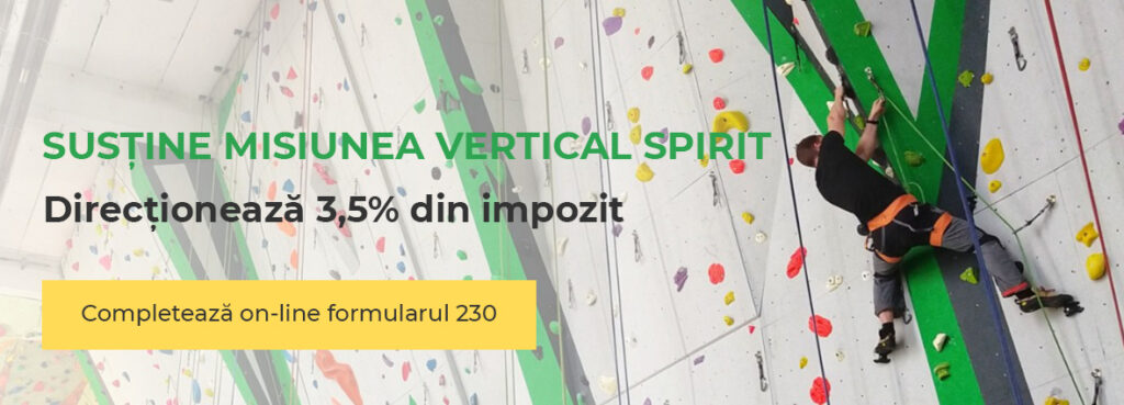 Susține misiunea Vertical Spirit - Vertical Spirit